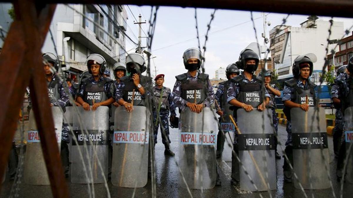 Nepal steps up security ahead of constitution proclamation - The Hindu
