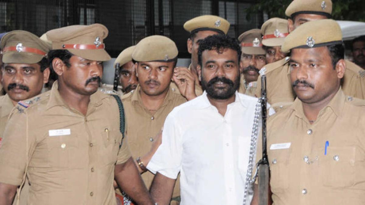 Madurai court grants four-day police custody of ‘Attack’ Pandi - The Hindu