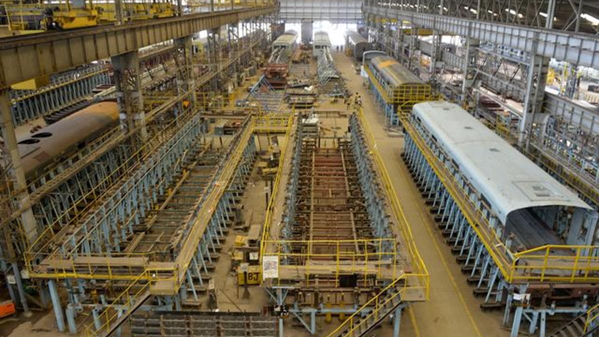 Tracking a journey: A day at the Integral Coach Factory - The Hindu