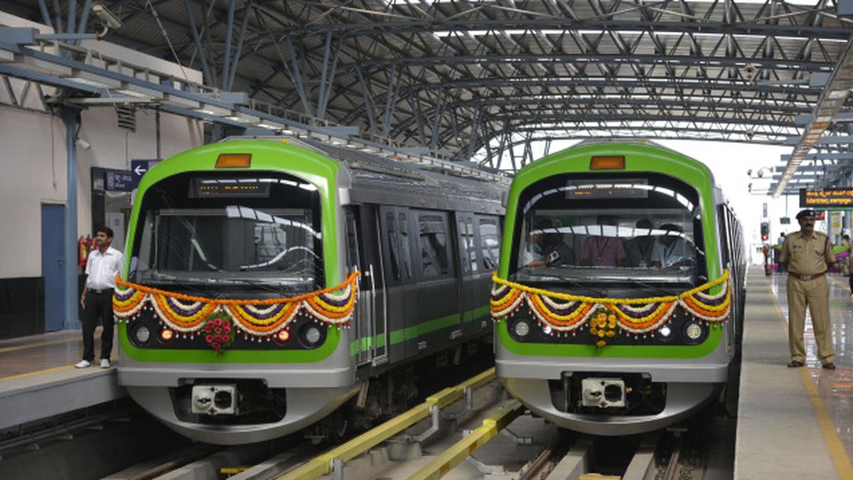 Namma Metro: Reach 3B inaugurated in Bengaluru - The Hindu