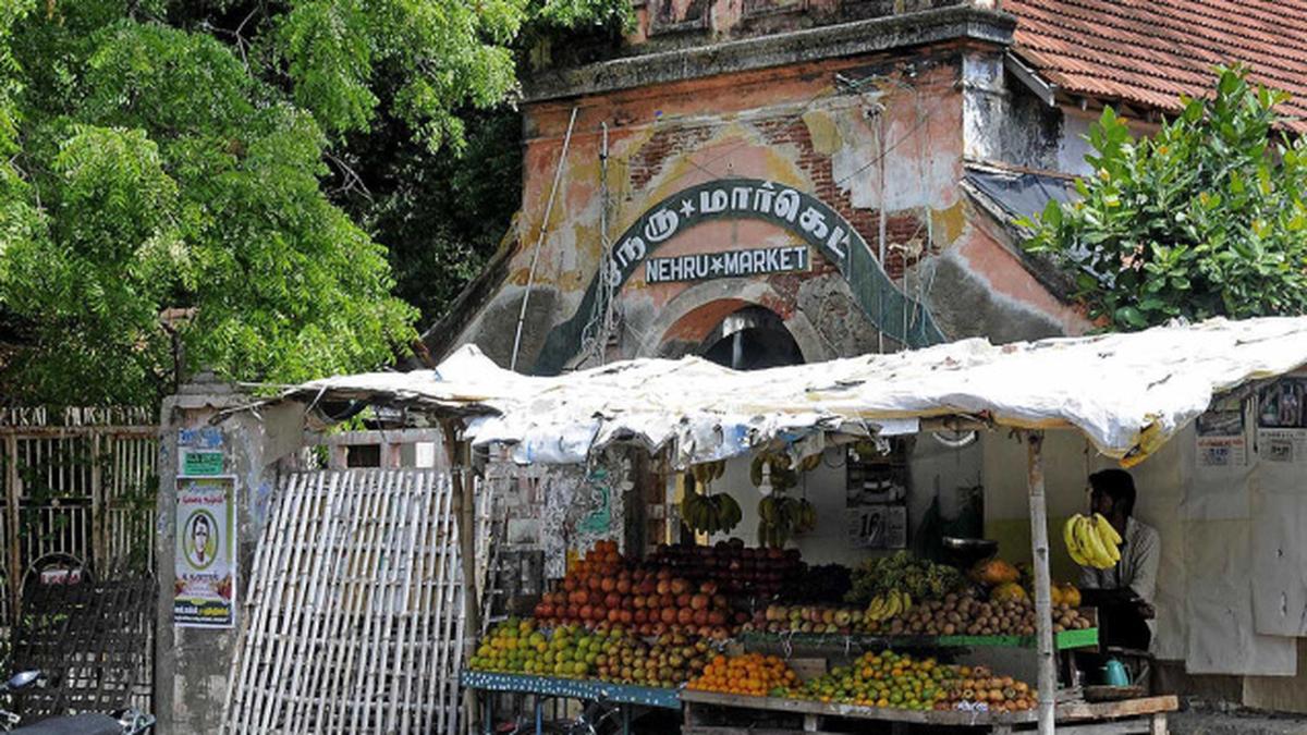 Nehru Market to be re-built - The Hindu