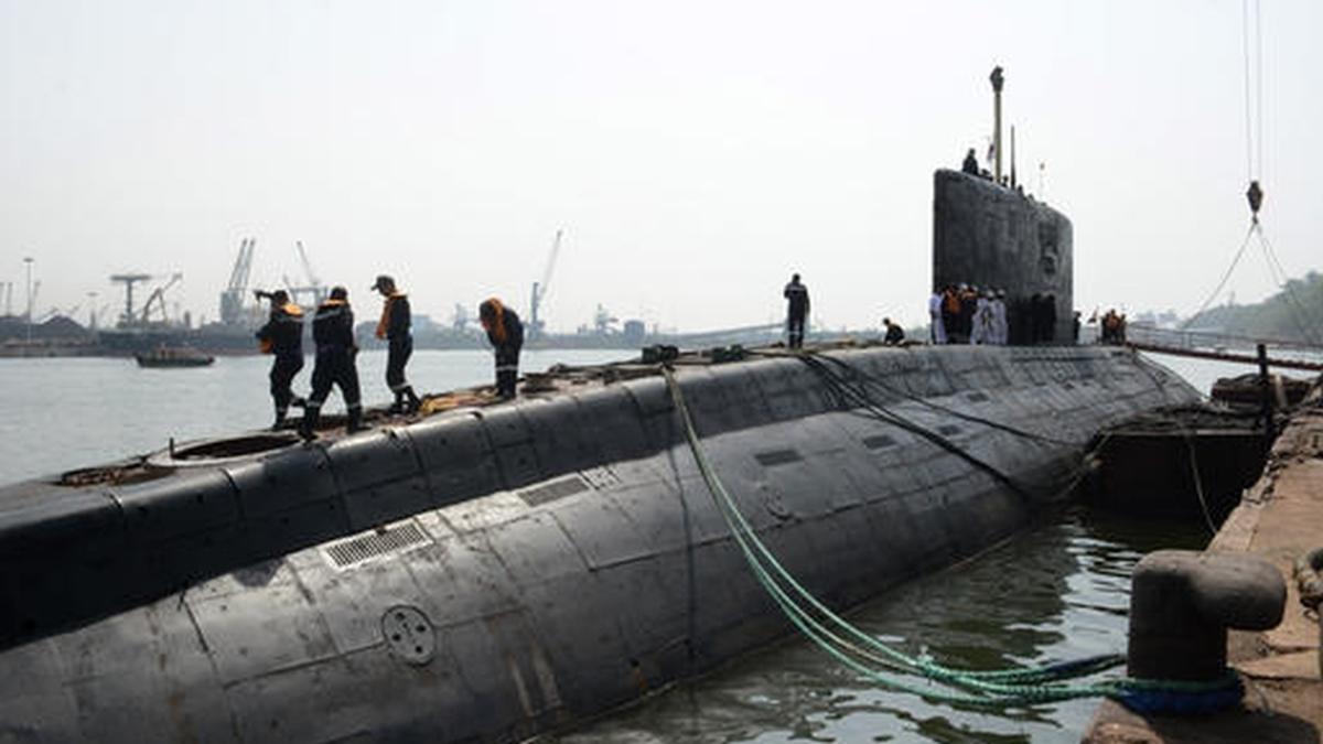 INS Sindhukirti submarine begins voyage after retrofitting at Vizag ...