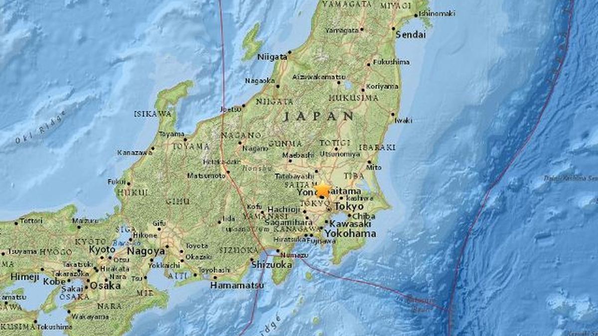 Eastern Japan shaken by 5.6 magnitude quake, no tsunami warning - The Hindu