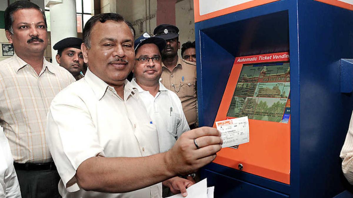 Automatic ticket vending machines commissioned at Madurai junction ...