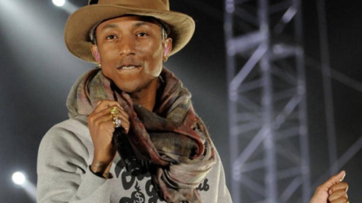 Pharrell gets lucky - The Hindu