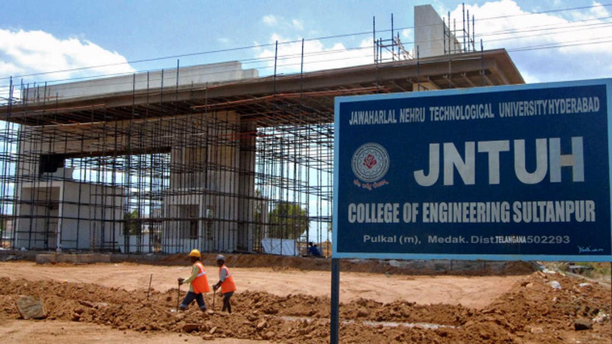 JNTUH campus all set to welcome students - The Hindu