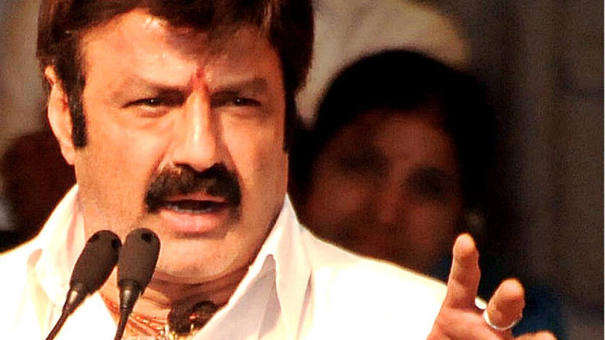 Balakrishna to woo Centre for funds to Anantapur - The Hindu