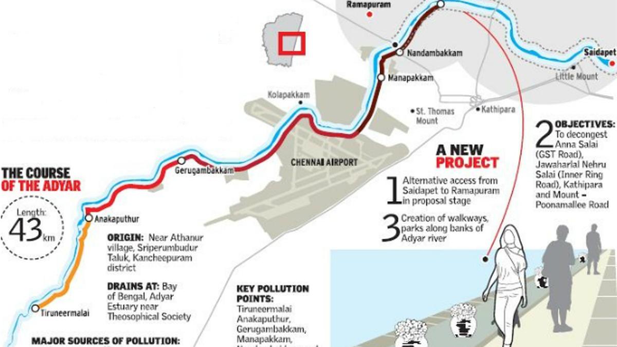 Along the Adyar, a new stretch - The Hindu