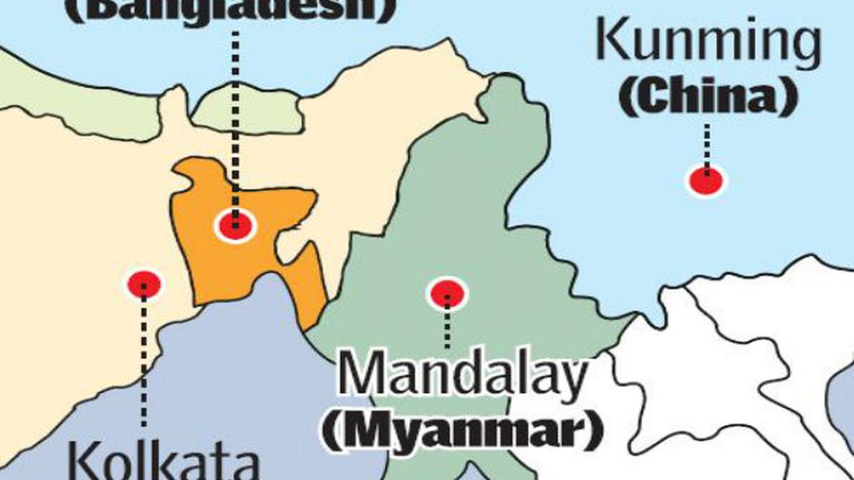 China, India fast-track BCIM economic corridor project - The Hindu