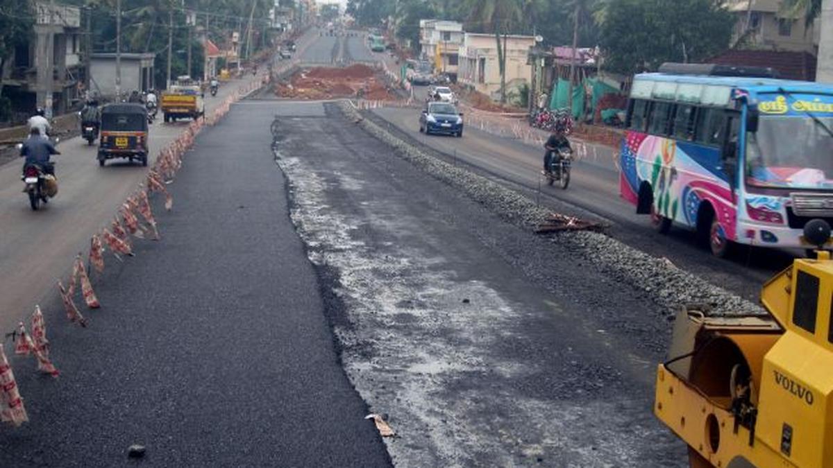 Four-laning of NH-66 in full swing - The Hindu