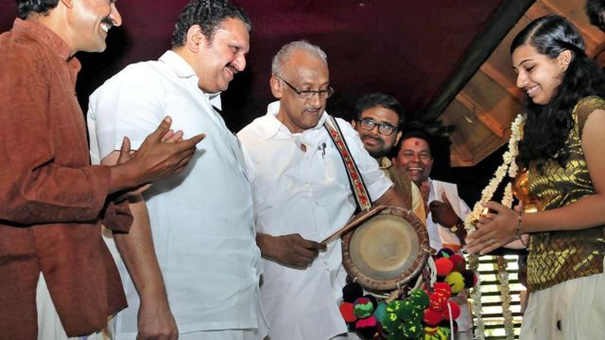 Sopana Sangeetham essence of temple culture: Minister - The Hindu