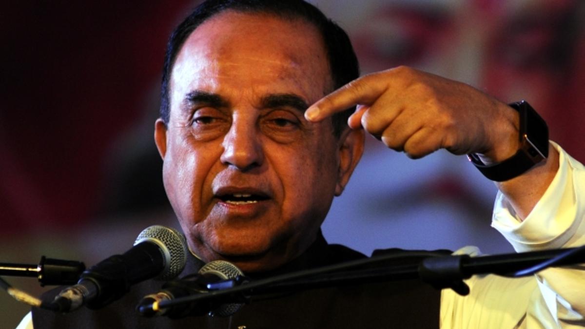 Swamy favours ‘strategic triangle’ - The Hindu
