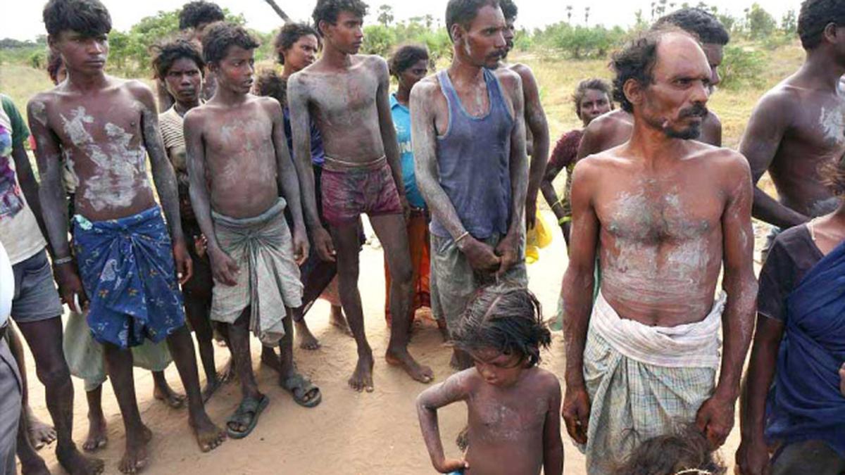 Tribals rescued from bonded labour - The Hindu