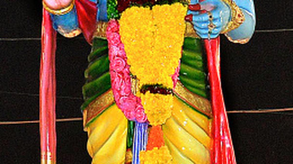 NTR statue unveiled at Pushkar Ghat - The Hindu