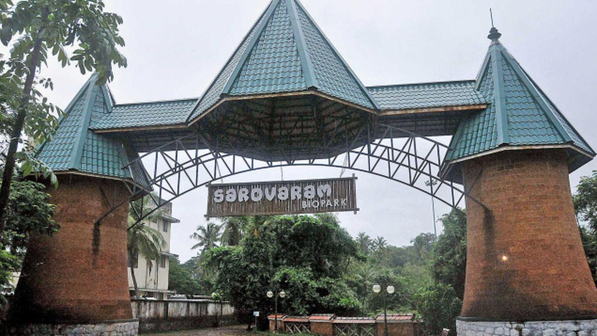 Sarovaram Biopark to be plastic-free zone - The Hindu