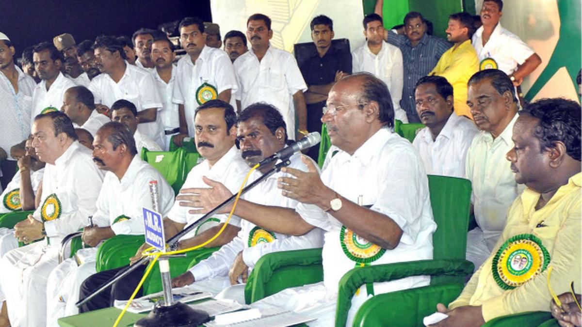 PMK vows to form govt.; confident of turning State corruption-free ...