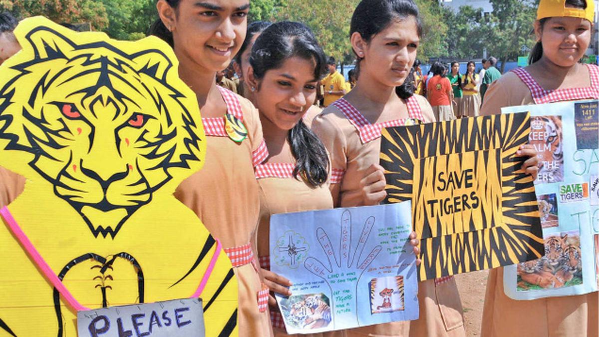 Campaign to save tiger - The Hindu