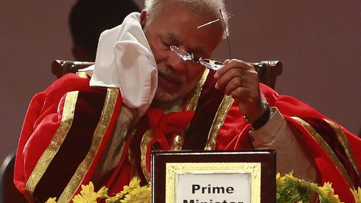 Criticism key in democracy, says Modi - The Hindu