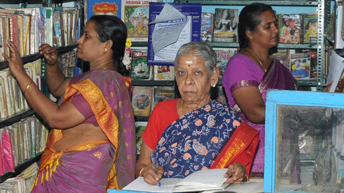 A landmark library on Mandaveli Street - The Hindu