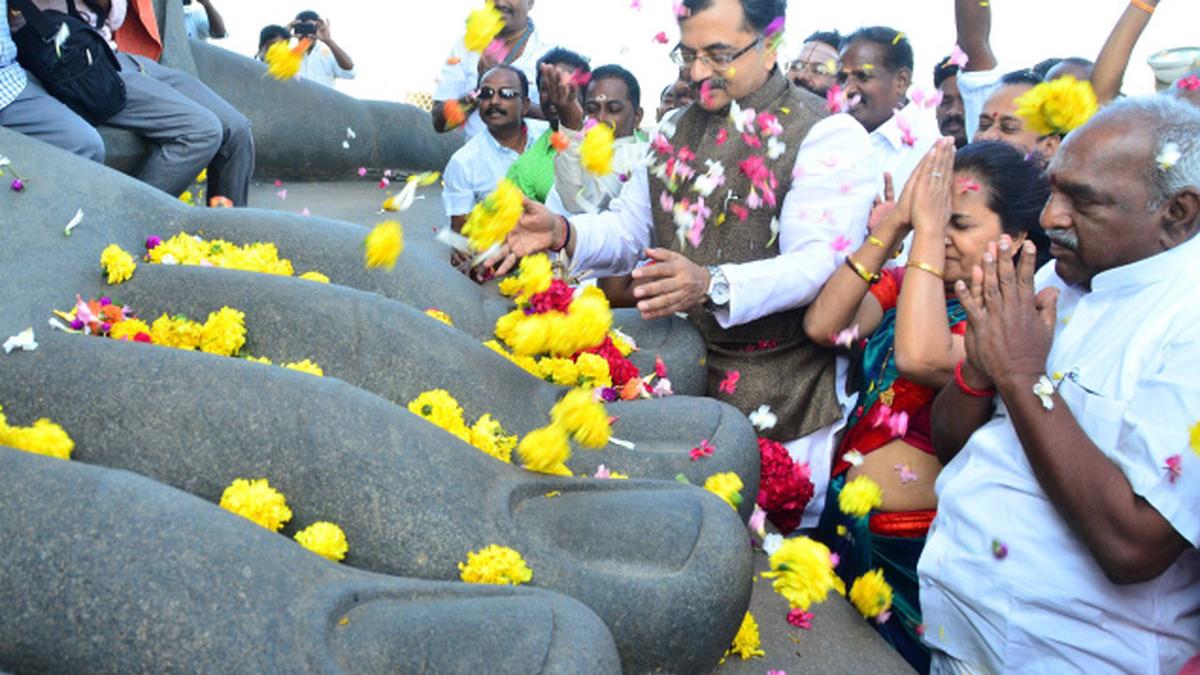 BJP MP Tarun Vijay begins ‘Kural’ yatra - The Hindu