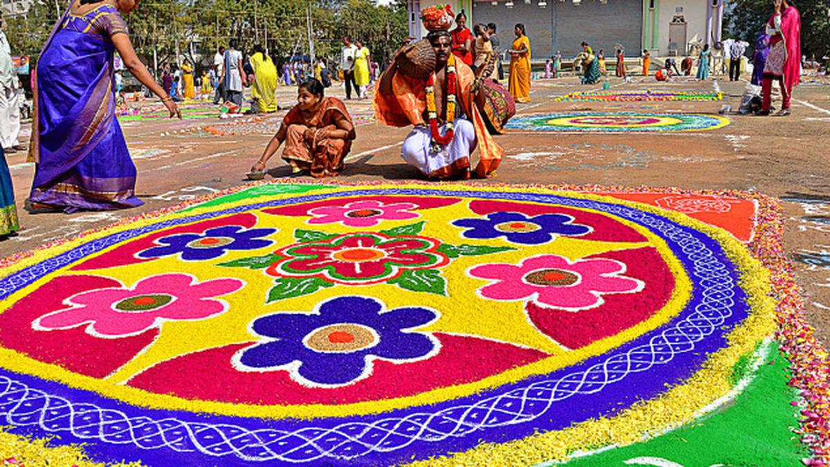 Bhogi mantalu, Sankranti festivities grip the State - The Hindu