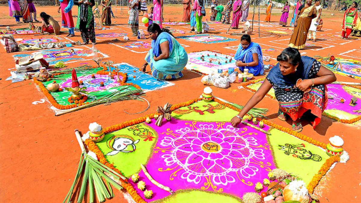 Ushering in colourful Sankranti - The Hindu