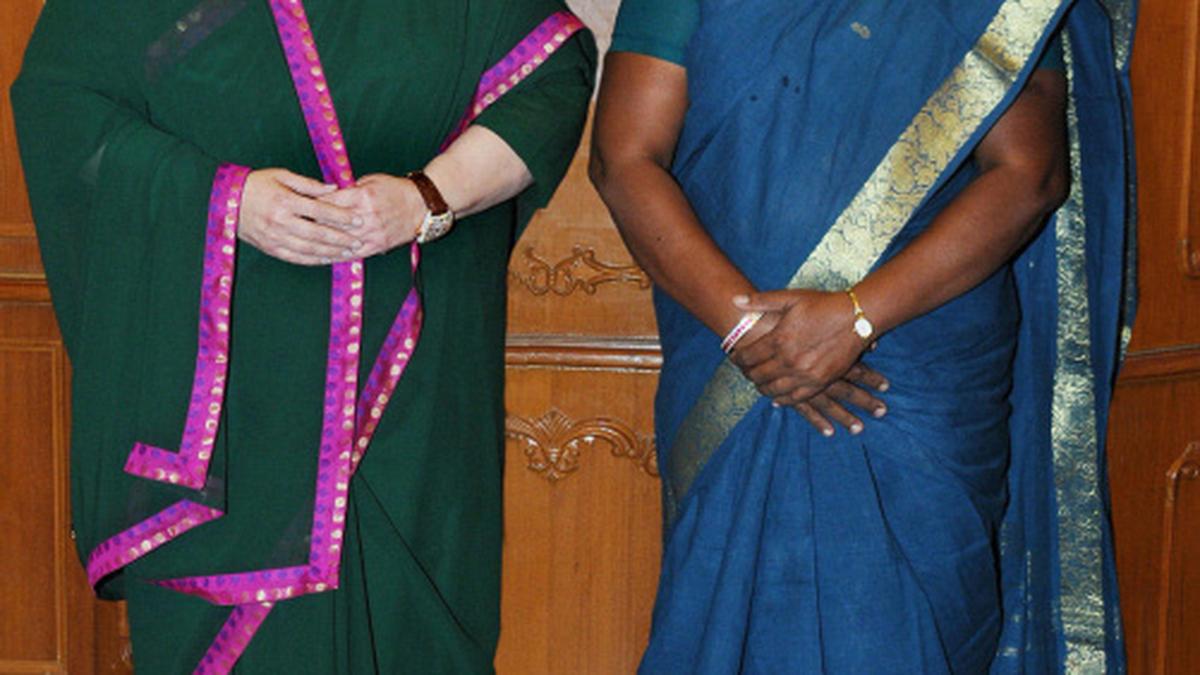 Valarmathi is AIADMK candidate - The Hindu