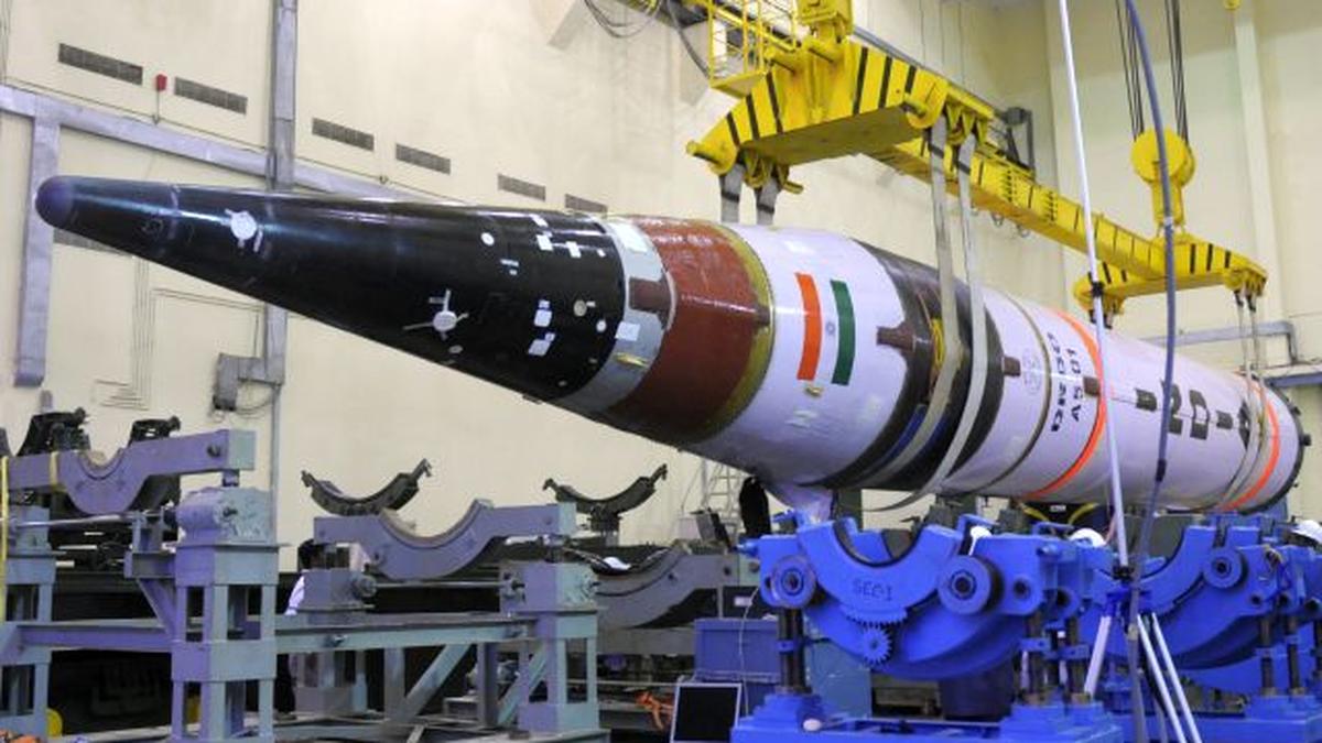 Agni-V missile to be test-fired on January 31 - The Hindu