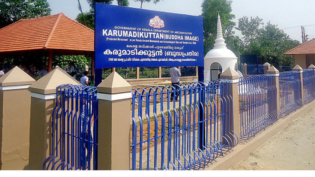 Site of ancient Buddha statue gets a facelift - The Hindu