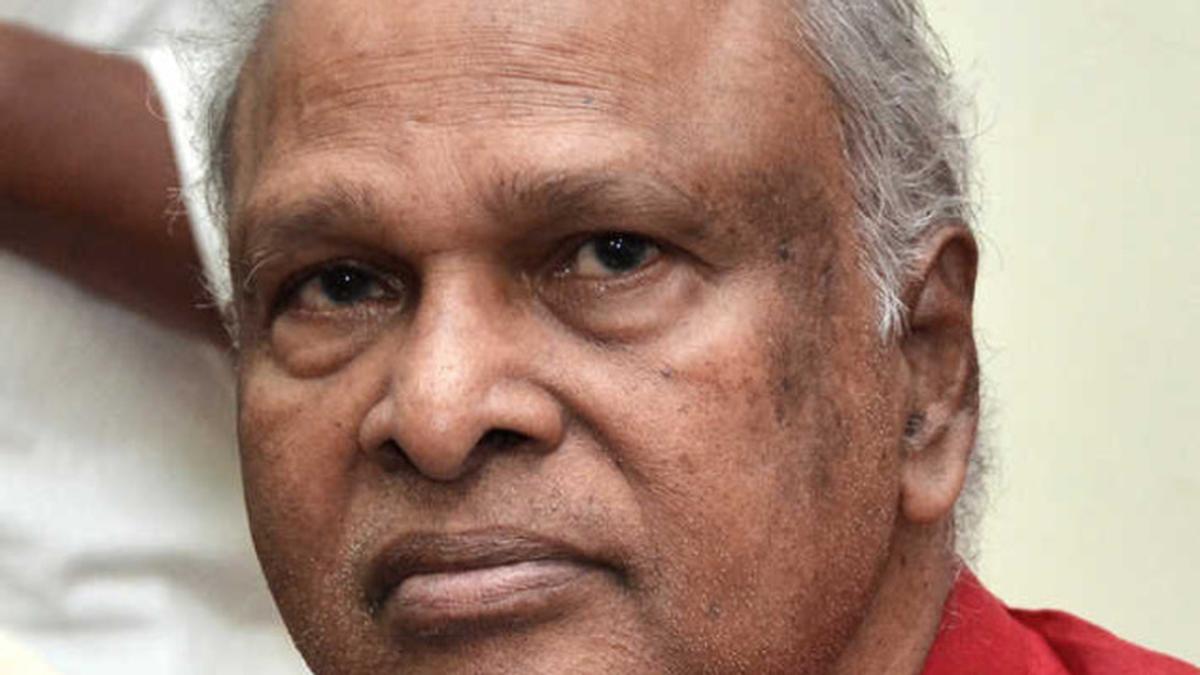 Congress leader Paladugu passes away - The Hindu