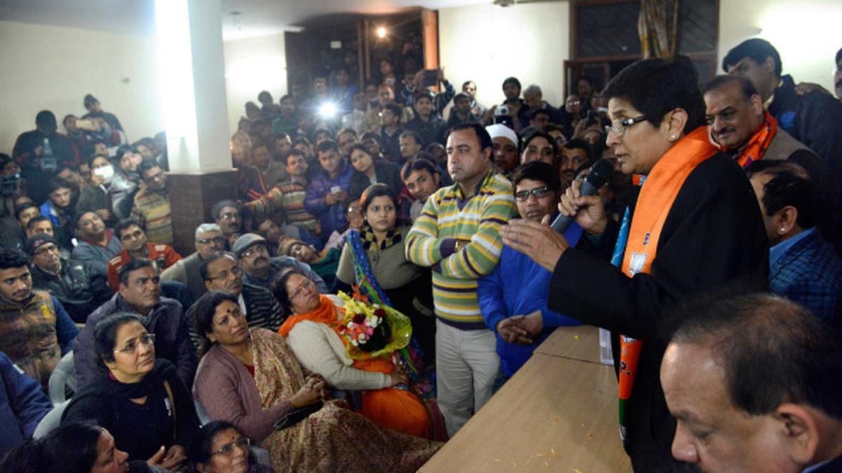 Mixed welcome for Bedi - The Hindu