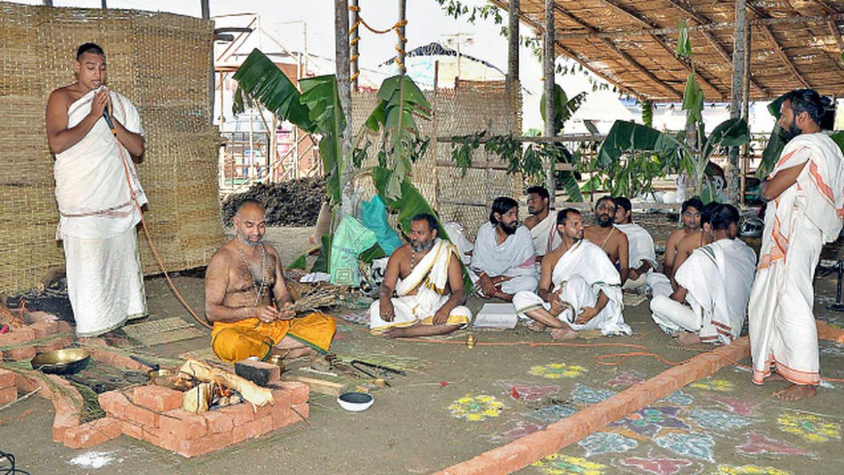 Mega Vedic ritual begins - The Hindu