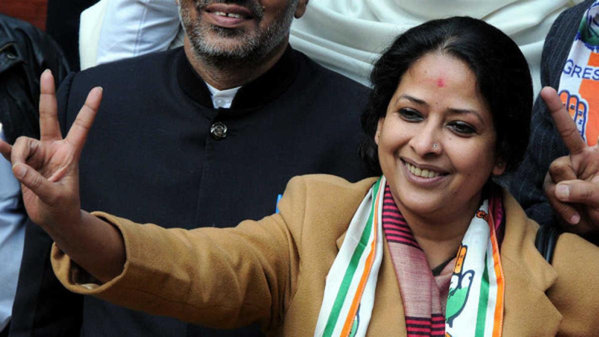 Fight is between Congress and BJP, says Sharmistha - The Hindu