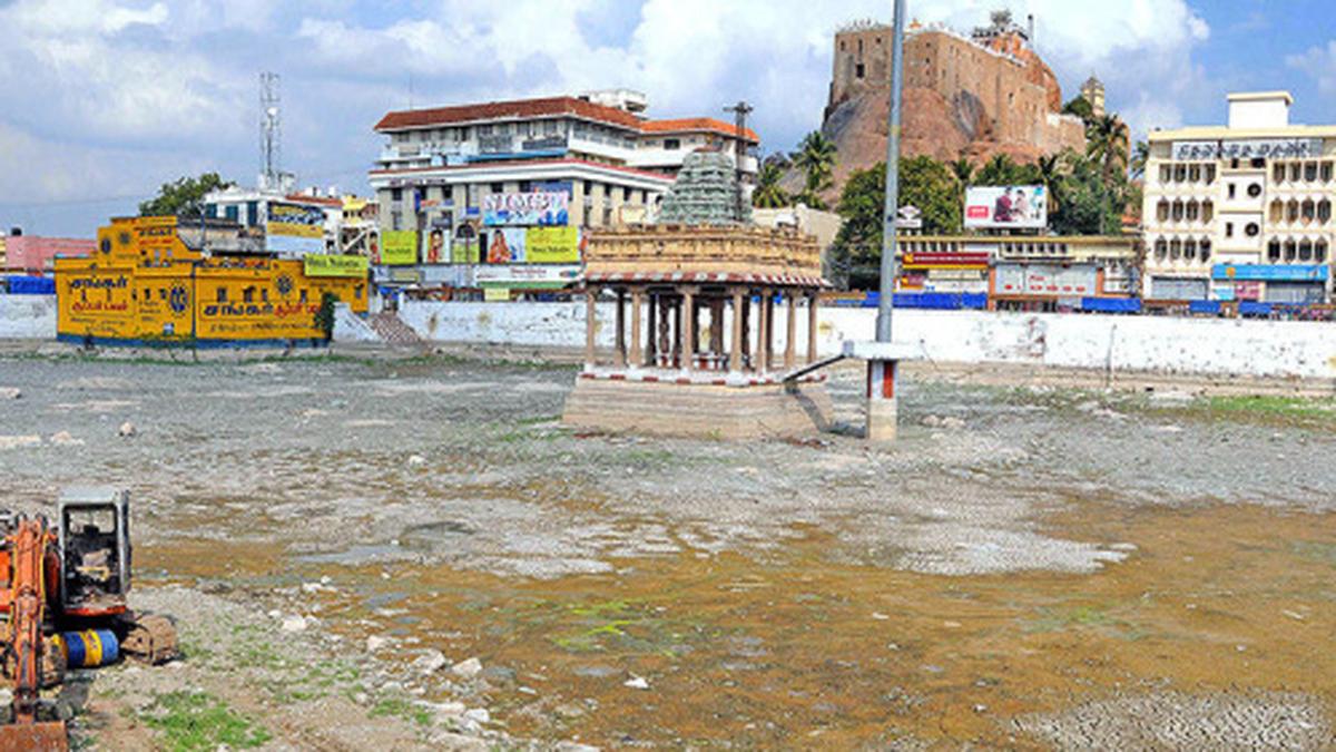 Teppakulam all set for facelift - The Hindu