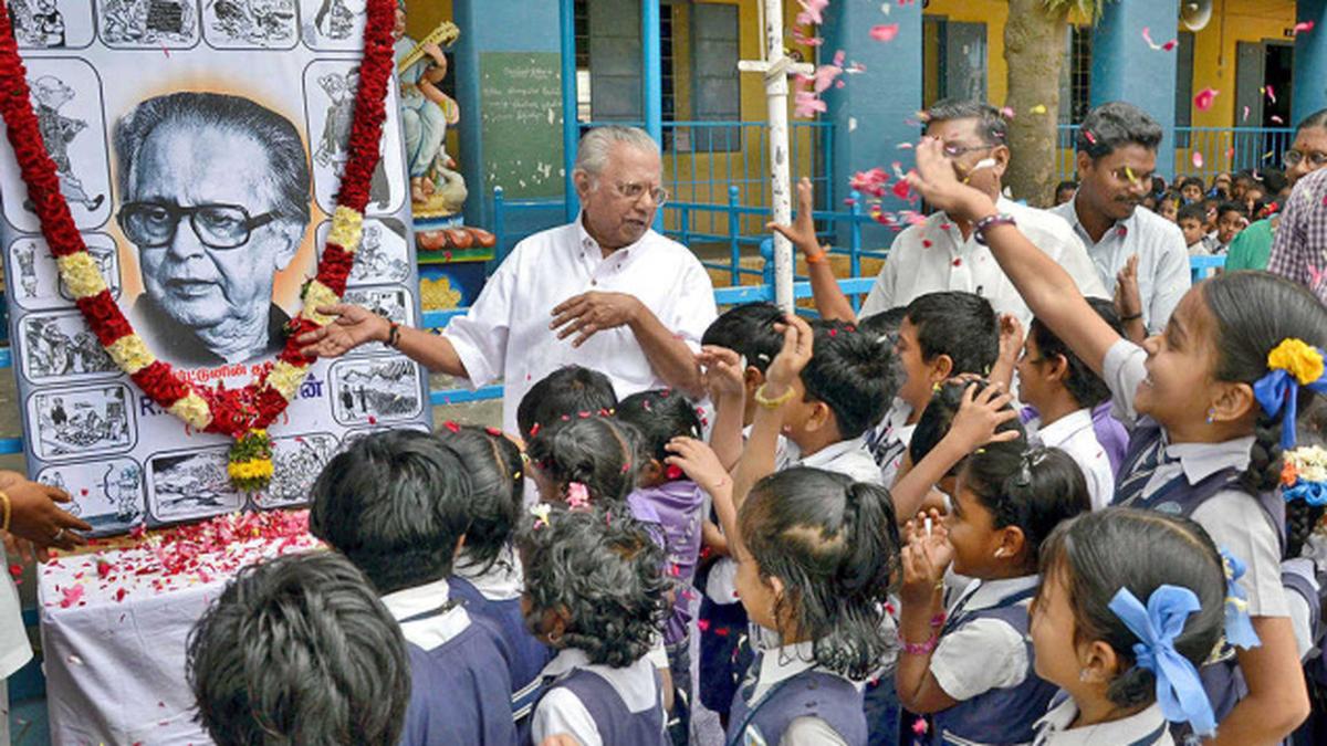 Rasipuram remembers R.K. Laxman - The Hindu