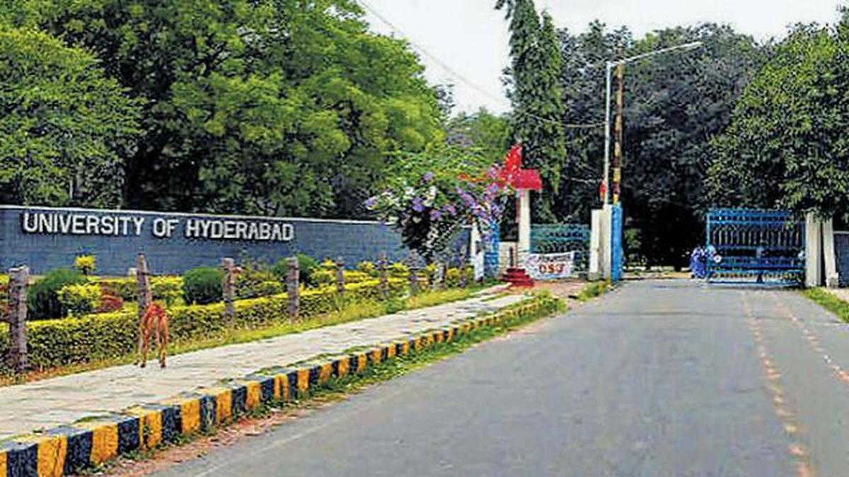 UoH is India’s best Central varsity - The Hindu