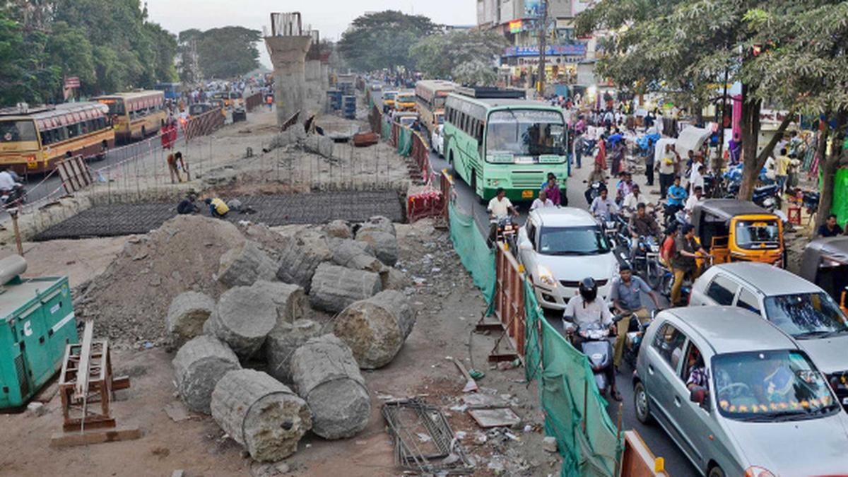 Traffic diversions from today to decongest Gandhipuram - The Hindu