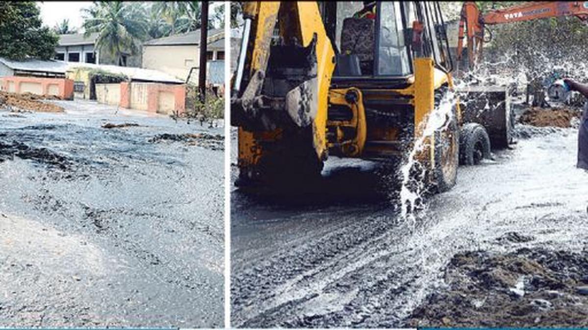 ‘Operation slush removal’ on - The Hindu