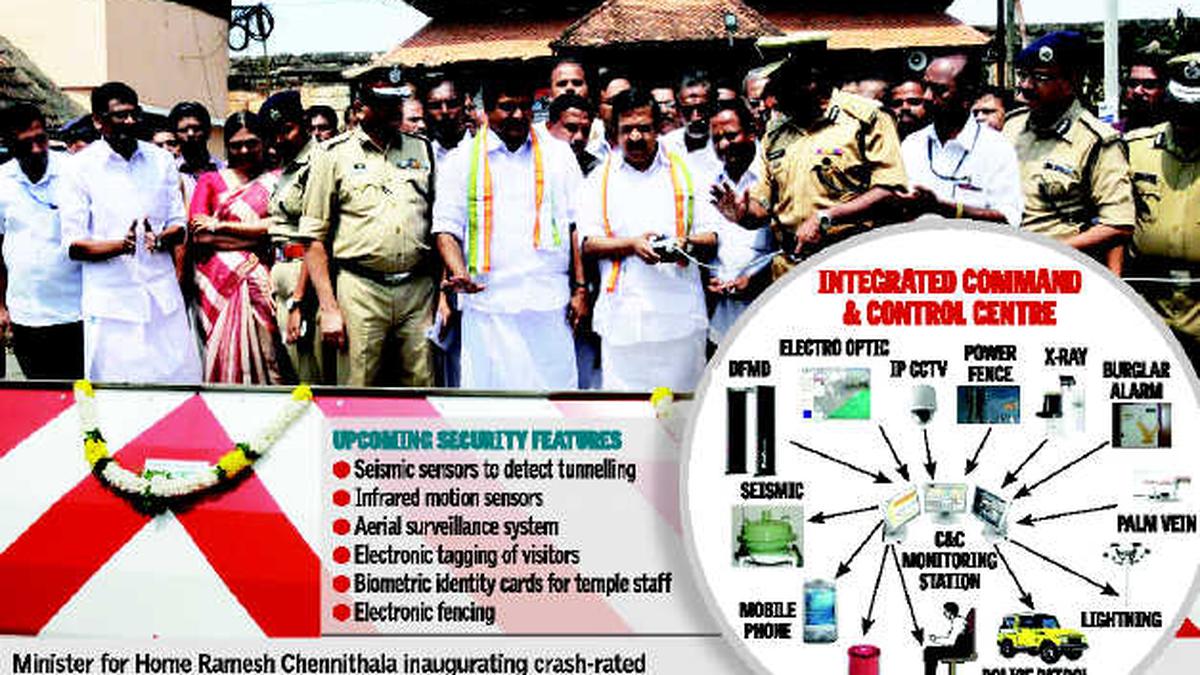 Modern security system for Padmanabhaswamy temple - The Hindu