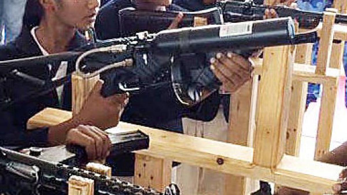 Sophisticated weapons on display at police exhibition - The Hindu
