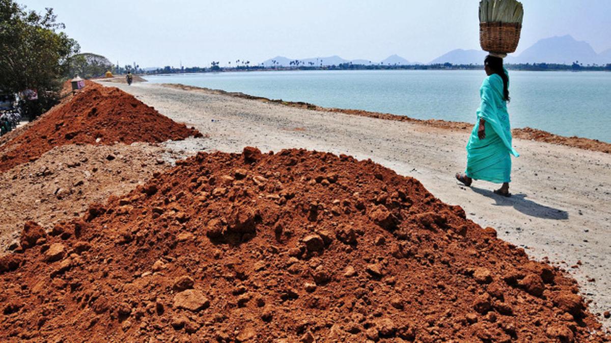 Safety measures sought on road being laid on tank bund - The Hindu