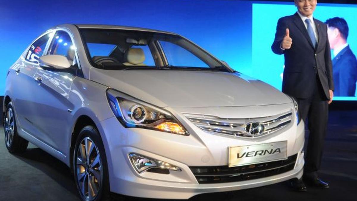 Hyundai launches new Verna - The Hindu