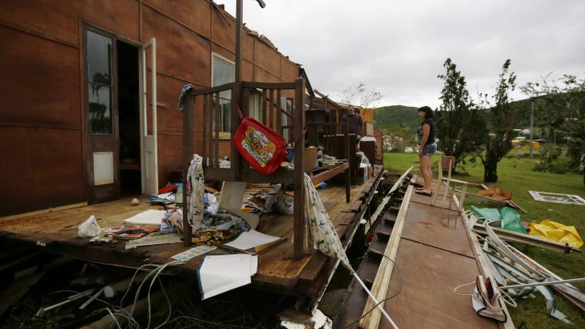 Homes destroyed as twin cyclones slam into northern Australia - The Hindu