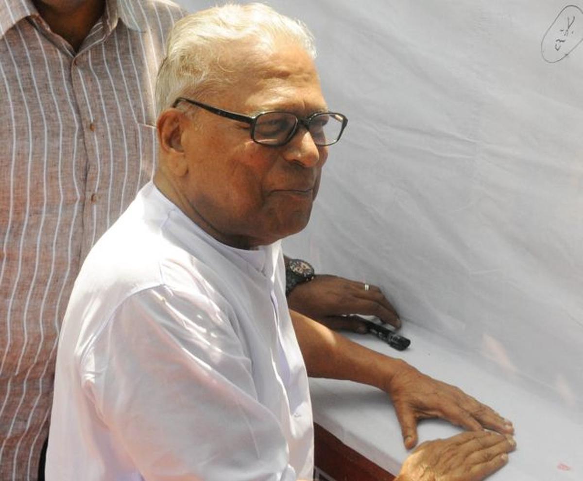 Achuthanandan not to return to Alappuzha - The Hindu