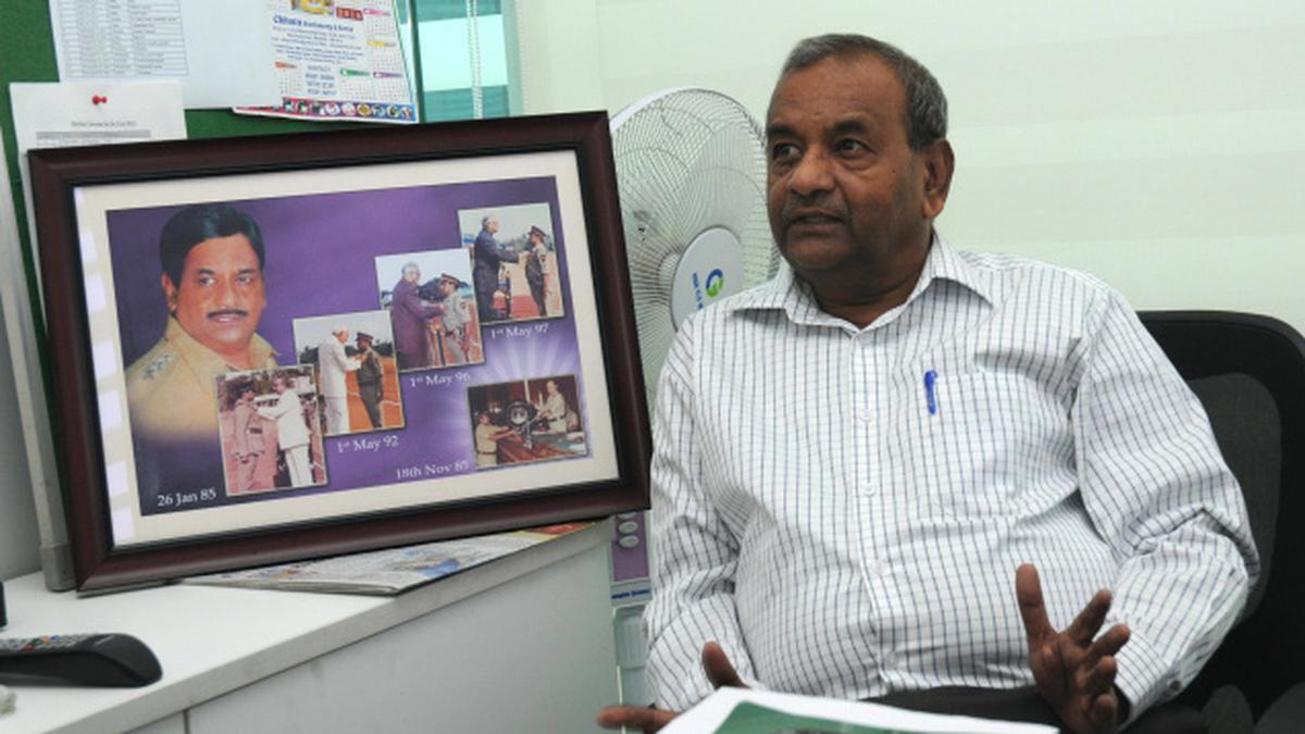 A decorated police officer fights for elusive land allotment - The Hindu