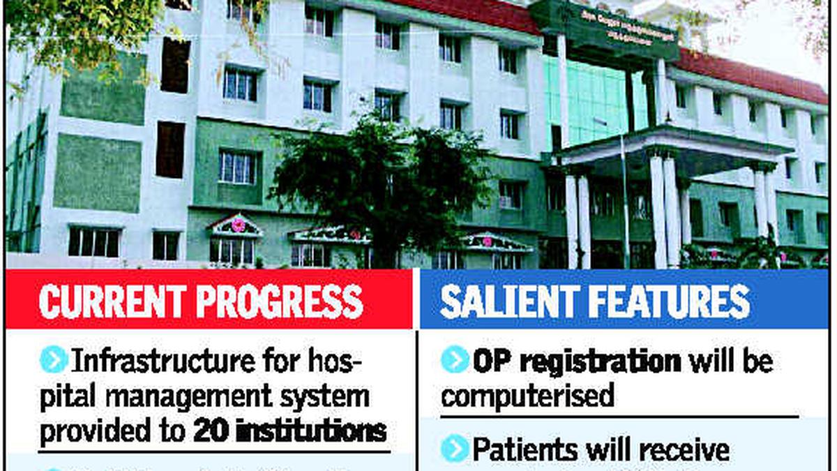 HMIS at govt. medical college hospitals soon - The Hindu