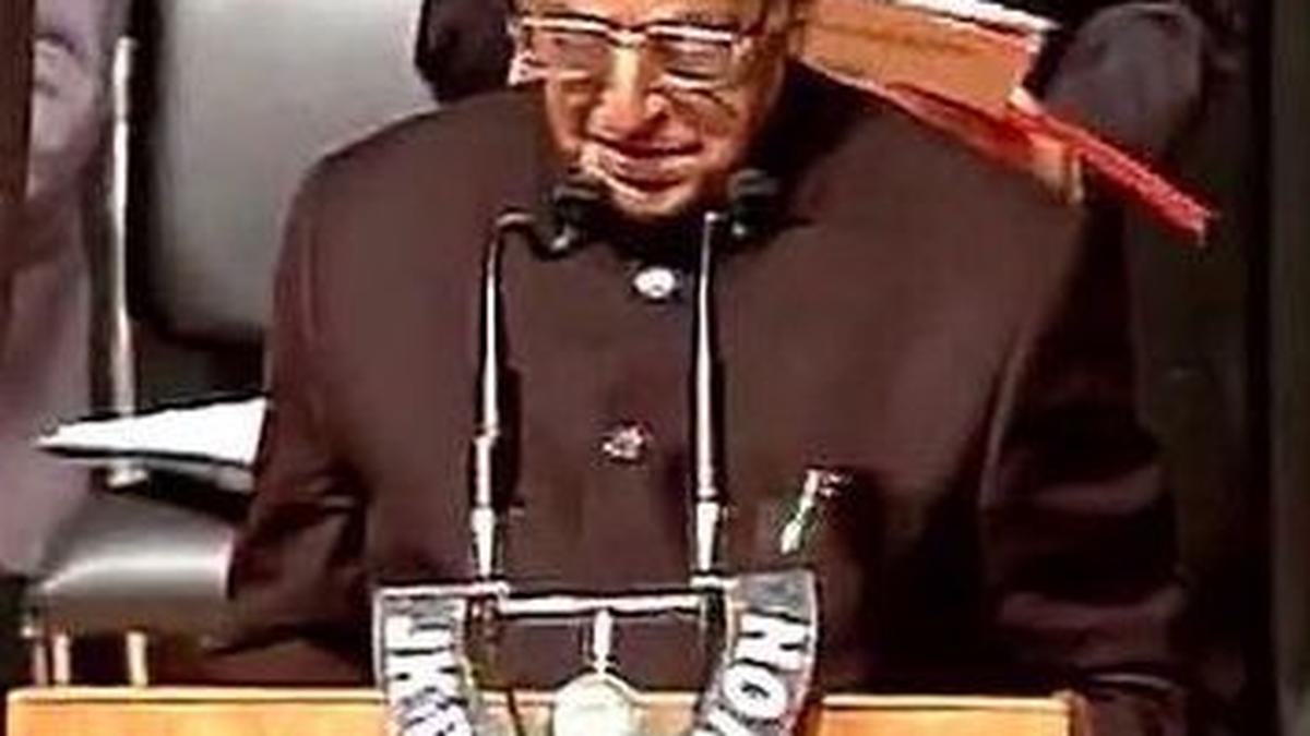 Mufti Sayeed takes oath as J&K Chief Minister - The Hindu