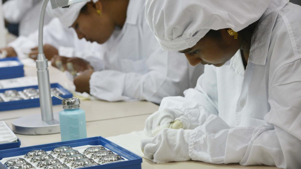 Titan facility at Coimbatore goes on stream - The Hindu