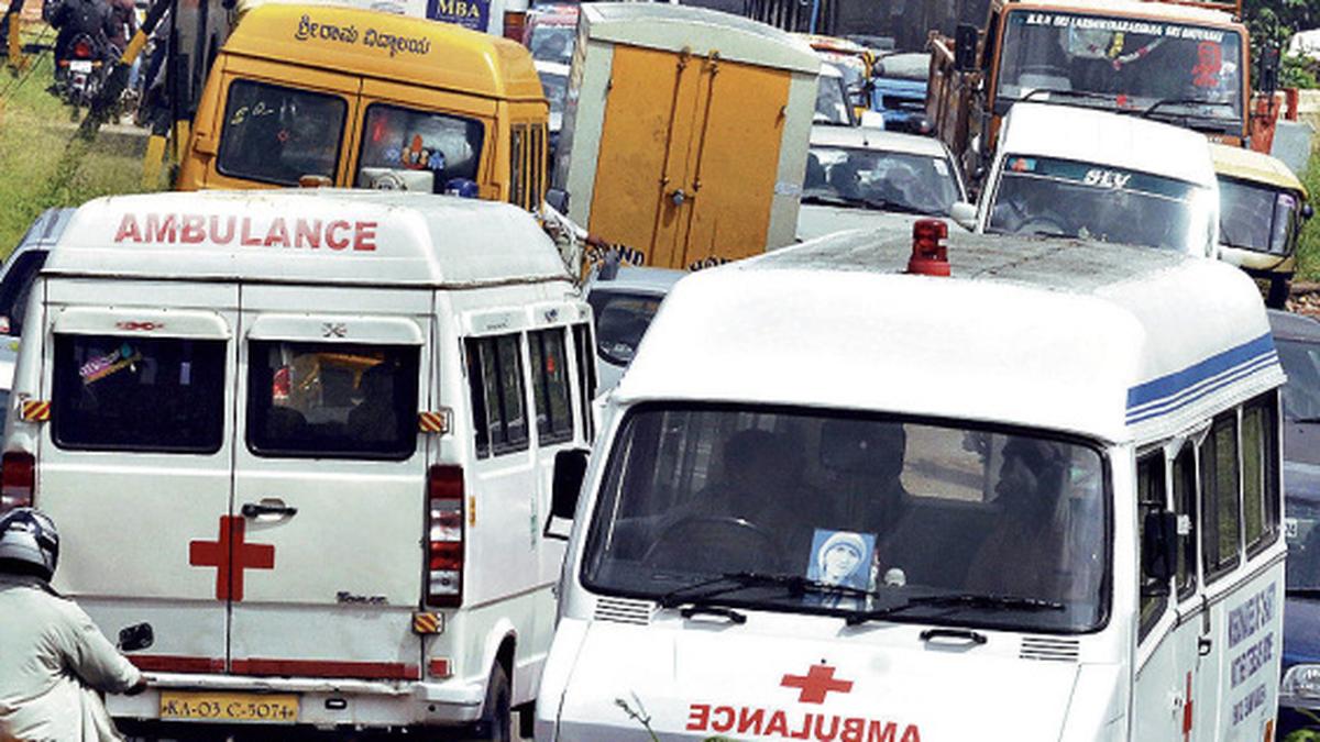 What you should do if an ambulance is stuck - The Hindu