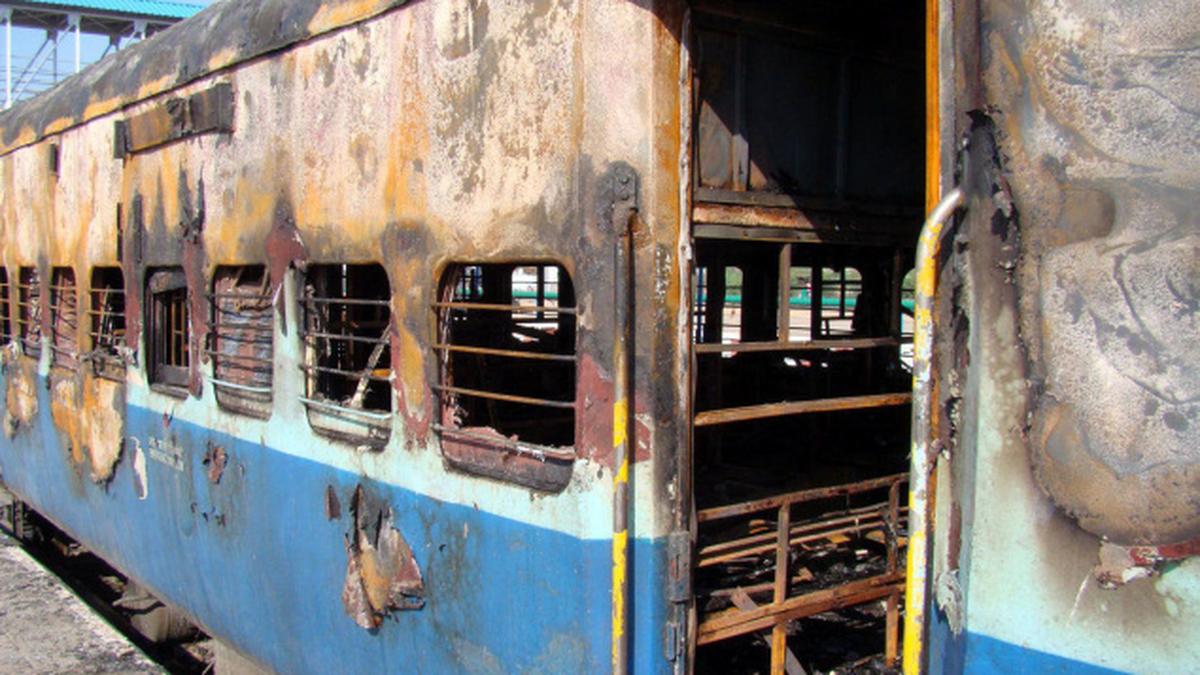 Train bogie gutted on Adilabad railway platform - The Hindu